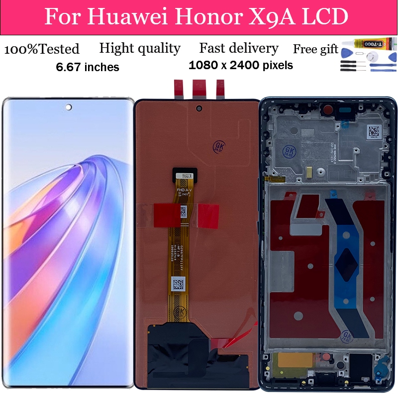 Original For Huawei Honor X9a RMO-NX1 LCD Display Touch Screen ...
