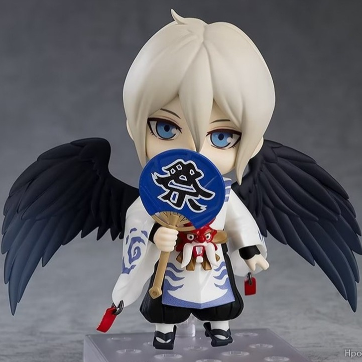 Onmyoji Cute Version Big Tengu Face-changing Doll Figure Ornament Model ...
