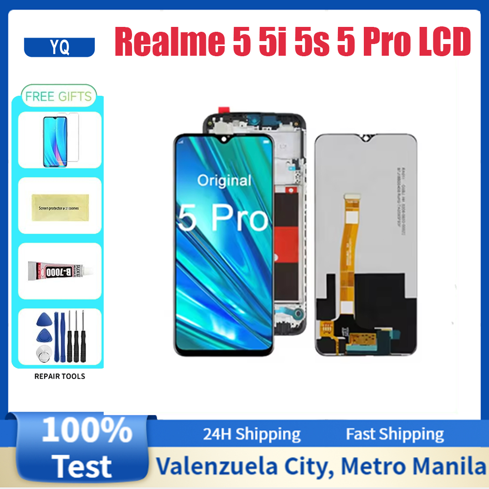 Original Realme 5 5i 5s 5 Pro LCD Display Touch Screen Replacement ...