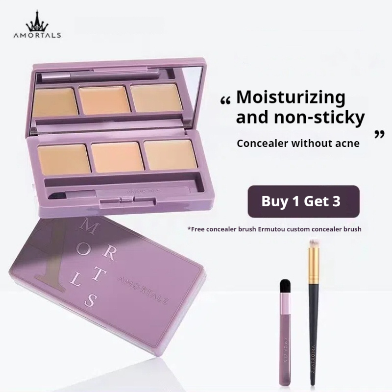 Three Color Amortals Concealer/Liquid To Cover Acne Marks/Face And ...