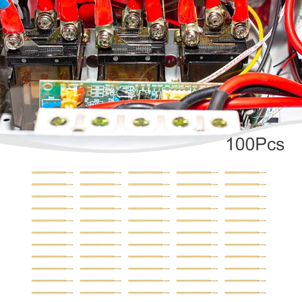 100x Dia 0.68mm-2.36mm Multiple Types Spring Test Probe Pogo Pin ...