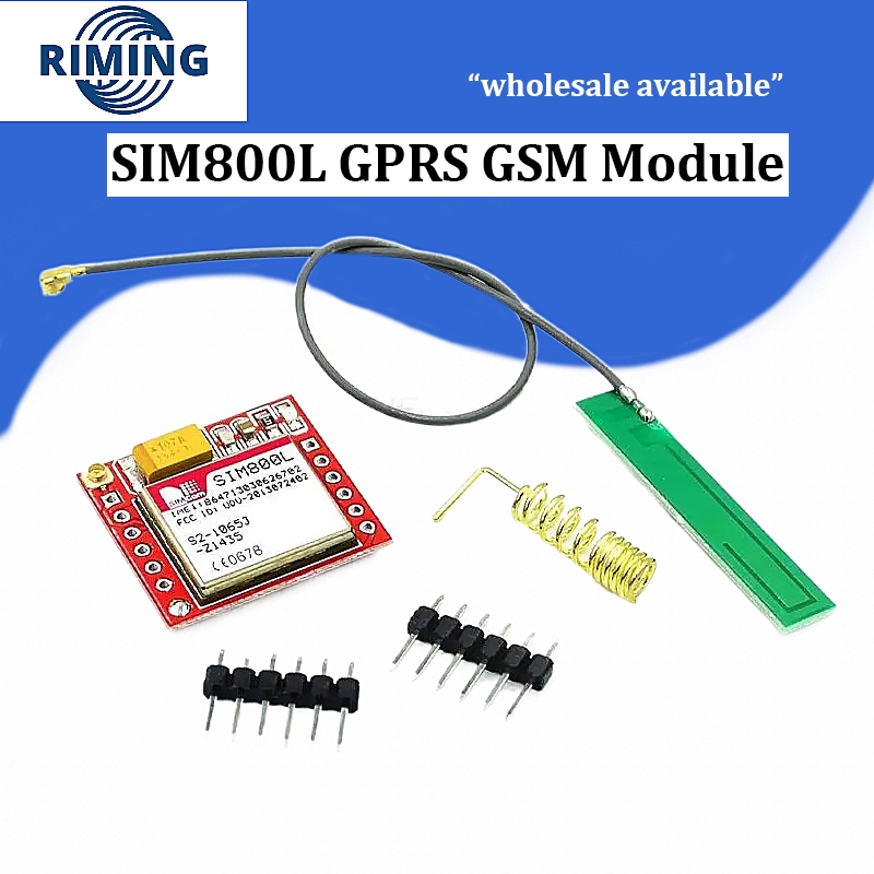 Smallest SIM800L GPRS GSM Module MicroSIM Card Core BOard Quad-band TTL ...