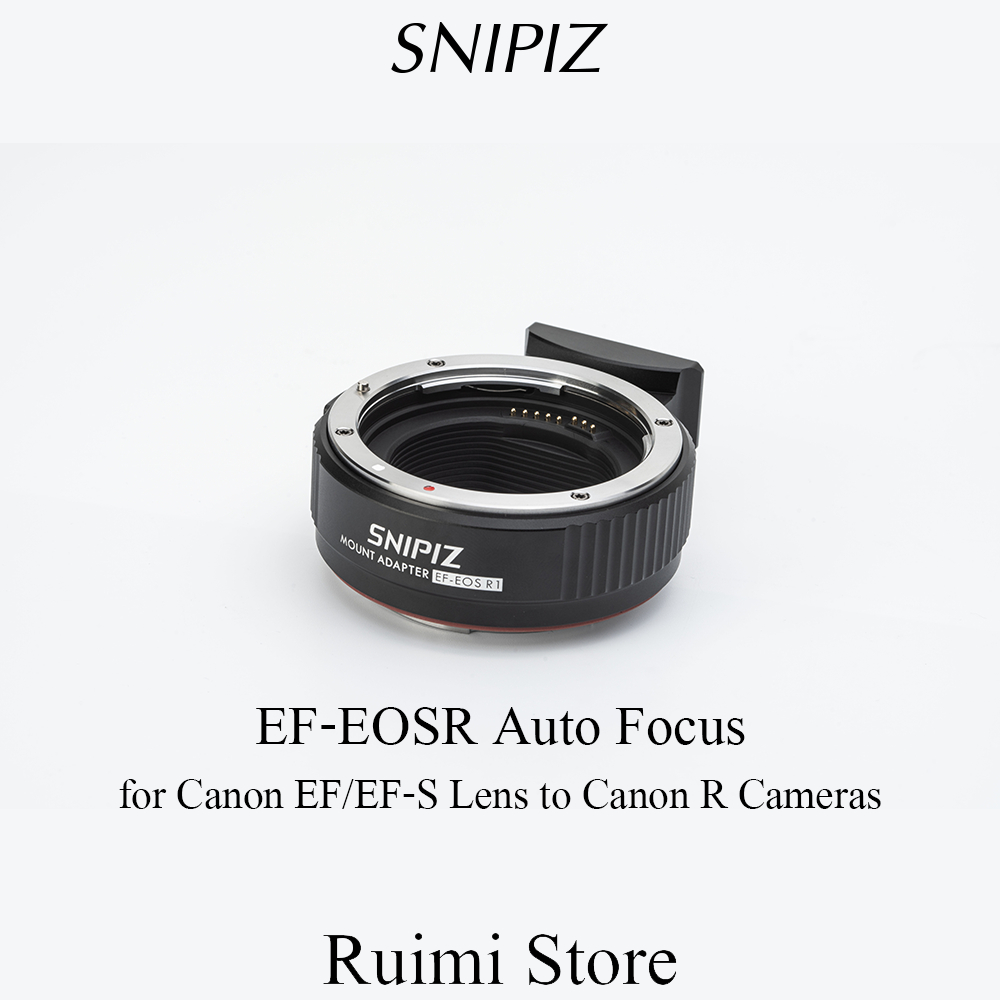 Snipiz EF-EOSR Auto Focus Adapter Ring for Canon EF/EF-S Lens to Canon ...