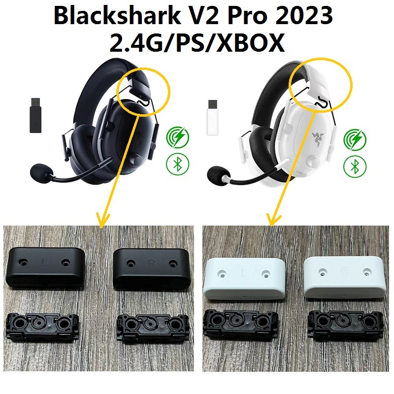 Original Plastic Hinge buckle For Razer Blackshark V2 Pro 2.4G/PS/XBOX ...