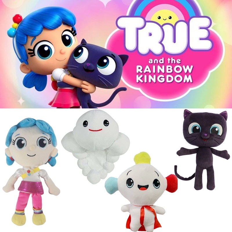 New True and The Rainbow Kingdom Plush Toys True Bartleby Cat Rainbow ...