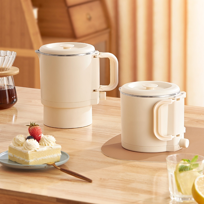 800ml 2 In 1 Portable Kettle Electric Mini Kettle Travel and Multi ...