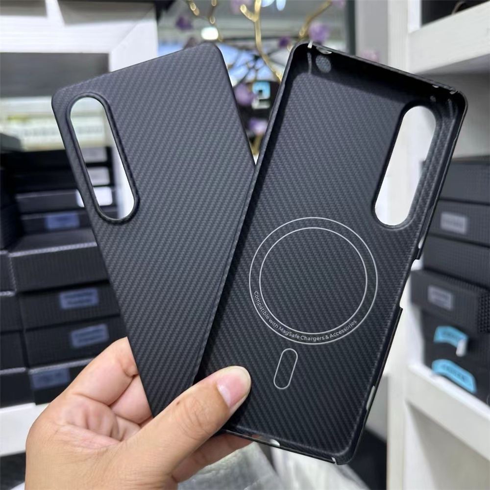 Genuine Real Carbon Fiber Aramid Case for Sony Xperia 1 VI Wireless ...