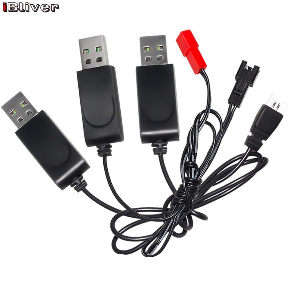iBliver 3.7V USB Charger Cable with SM-2P JST-2P XH2.45 Plug Connector ...