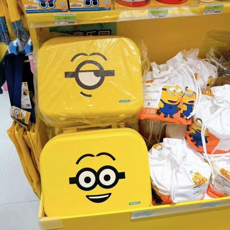 Watsons minions minions Portable Storage Box Travel Storage | Shopee ...