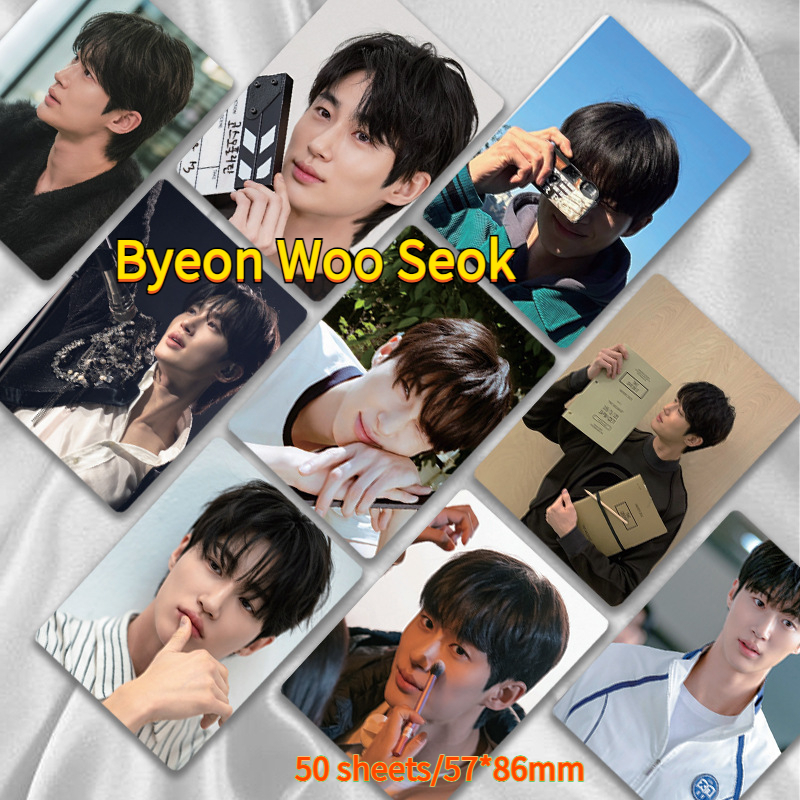 [LC] 50 pieces Byeon woo seok photocards idol collectibles lovely ...