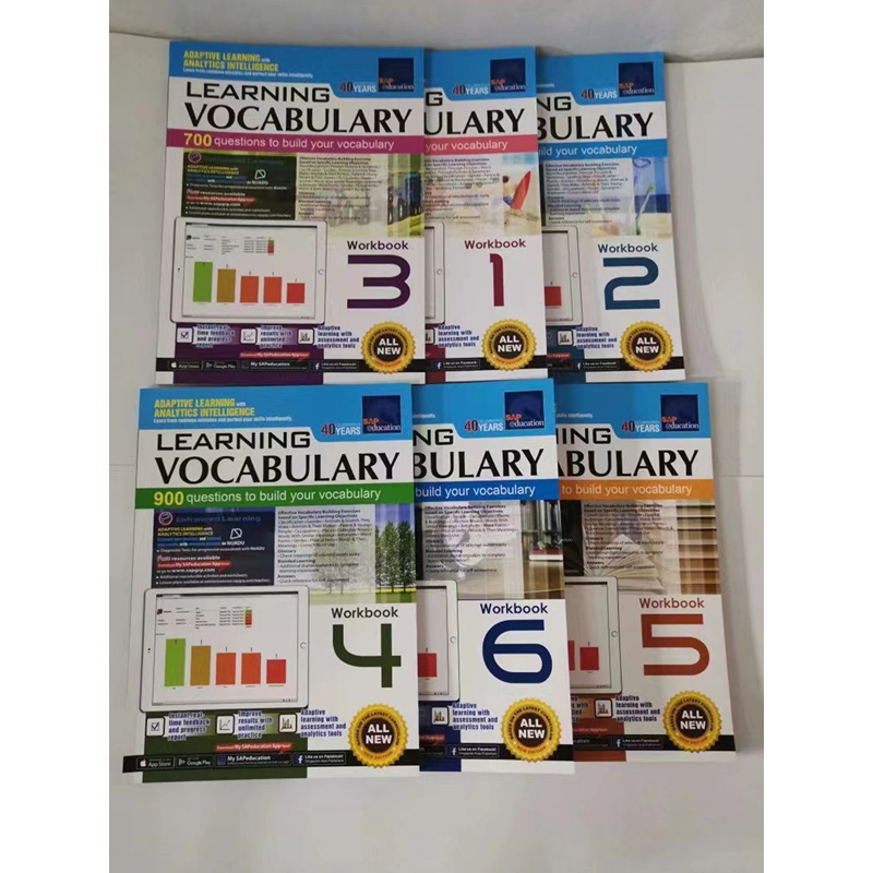 [6Books] Learning Vocabulary/SAP Vocabulary Practice in Singapore ...