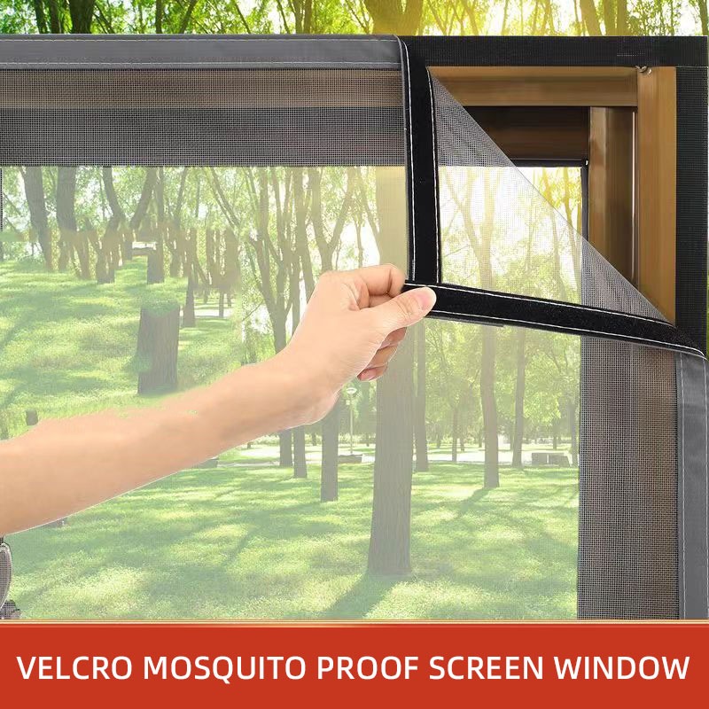 Velcro Window Screen Window Anti-Mosquito Paste Gauze | Shopee Malaysia