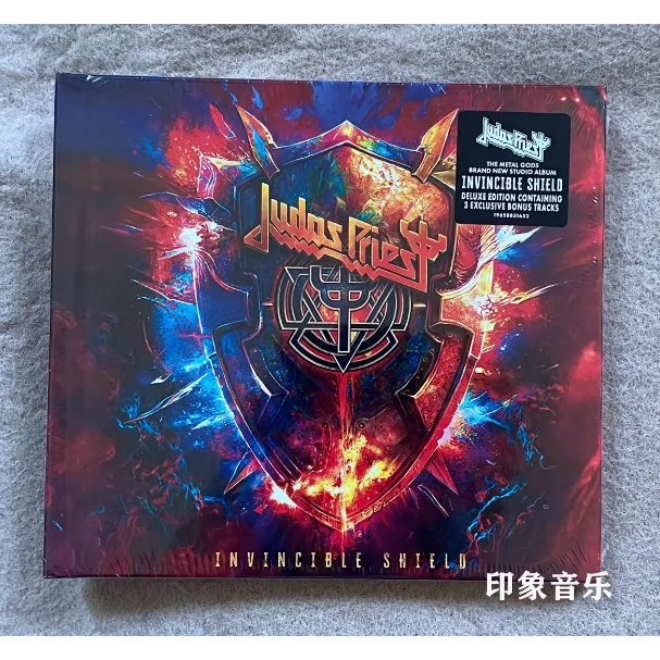 犹大圣徒 Judas Priest Invincible Shield CD 金属摇滚 豪华版 | Shopee Malaysia