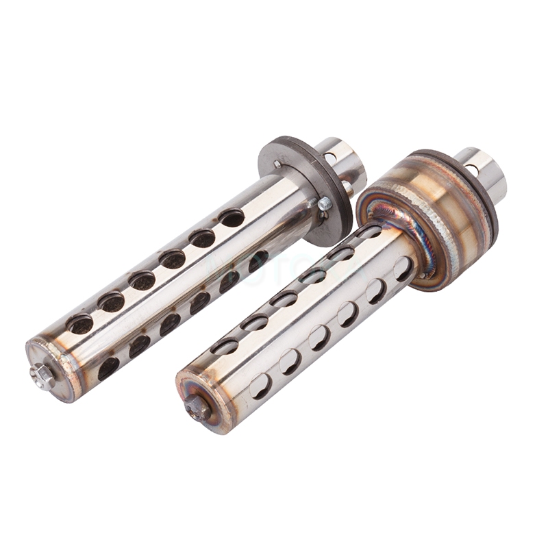 Universal Inlet 51mm 48mm Adjustable Motorcycle Exhaust Muffler Pipe DB ...