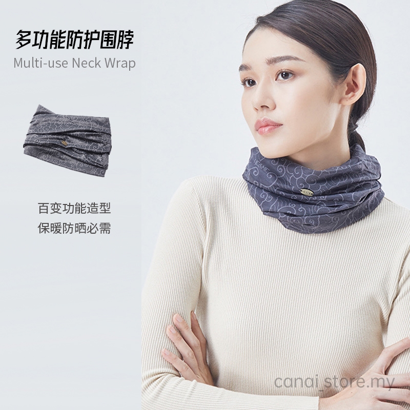 HE&ME Spectrum Multi-use Neck Wrap Women Warm Windproof Sun Protection ...