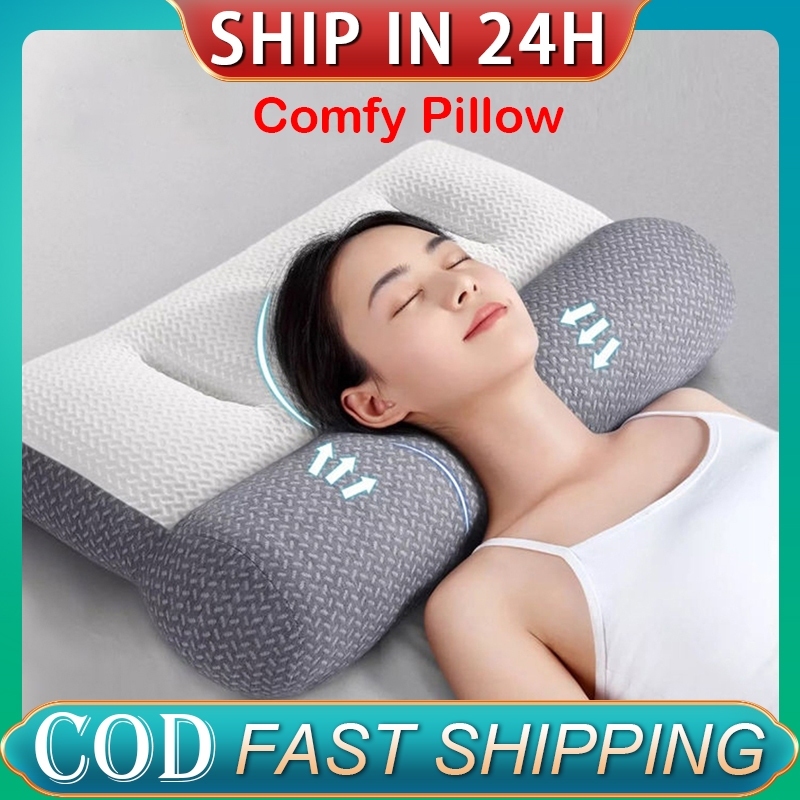 【Ship In 24h】1300g Comfortable Pillow Soft Bantal Tidur Memory Foam ...