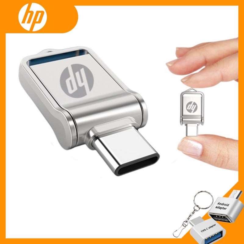 Hp TYPE-C Two-in-One Flash Driver 2TB 1TB 512GB 256GB 128GB OTG Pen ...