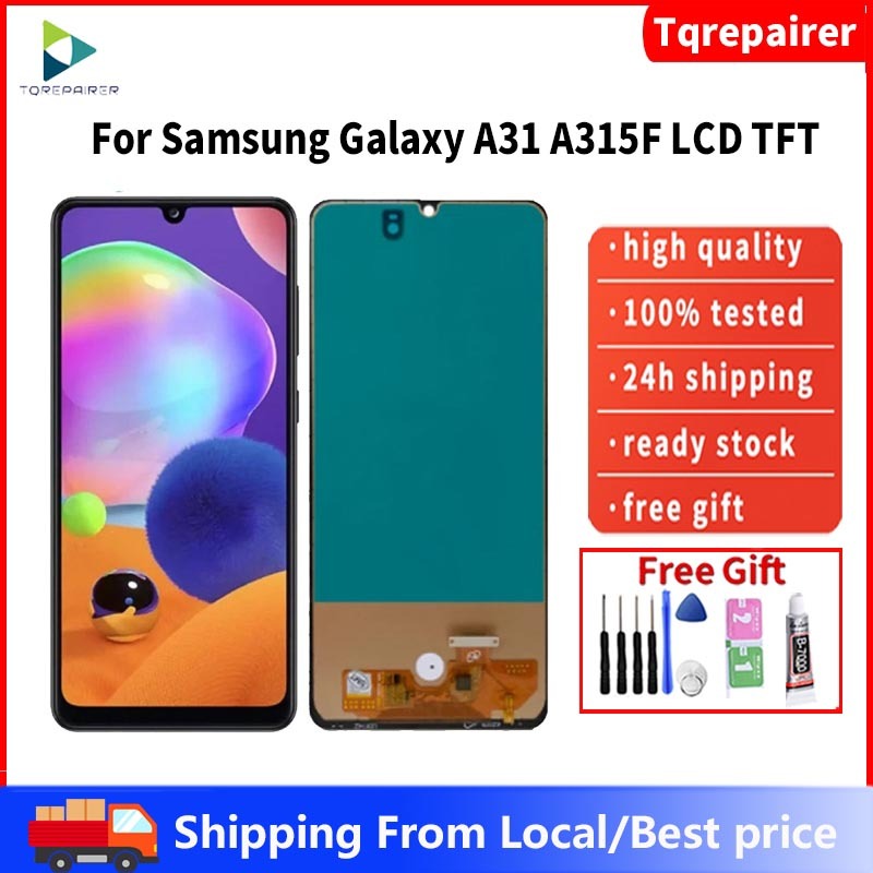 [Tqrepairer ]Original For Samsung Galaxy A31 A315F LCD TFT DIsplay ...