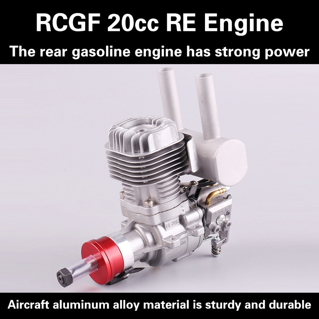 RCGF 20cc Rear Exhaust Pipe Petrol/Gasoline Engine for RC Airplane RCGF ...