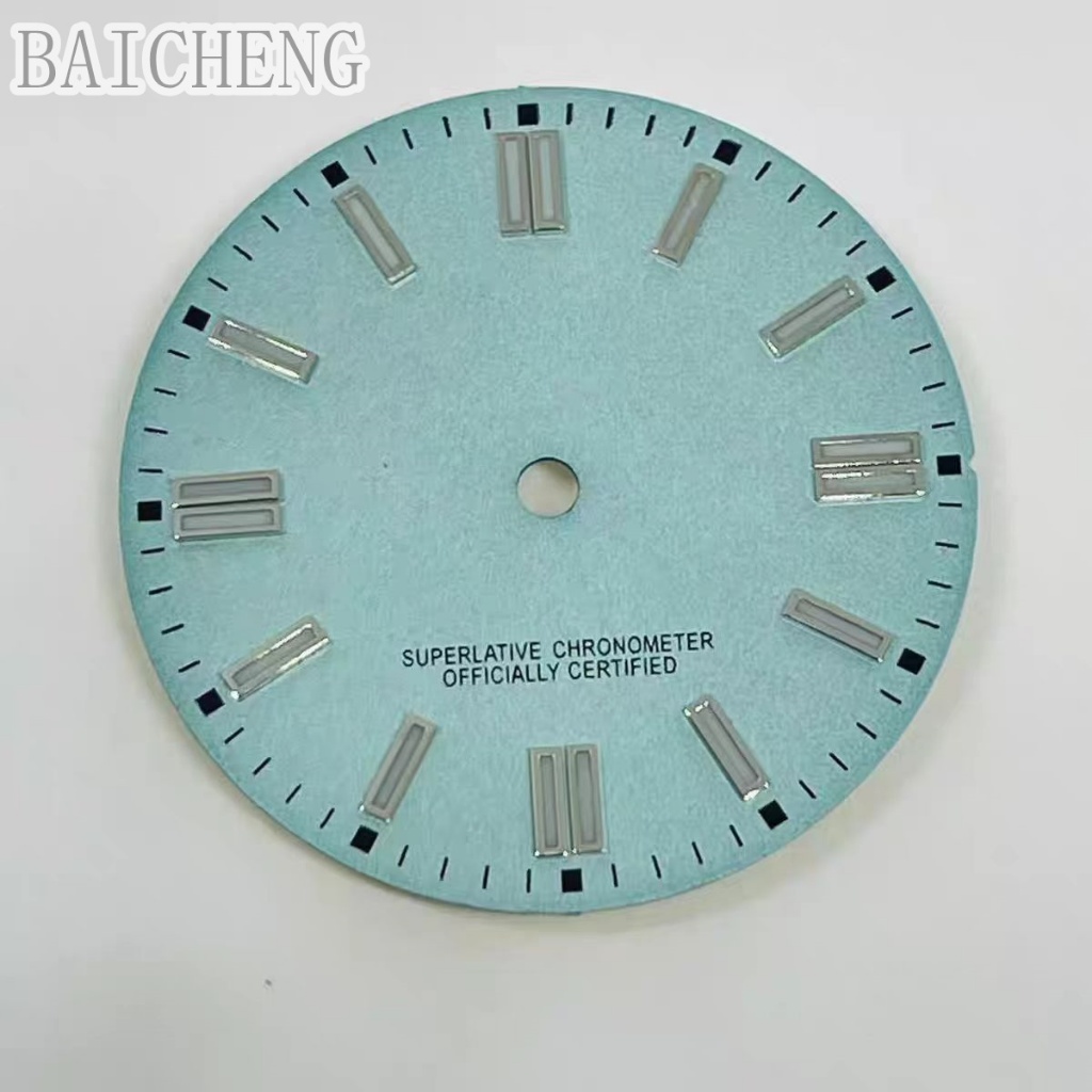 BAICHENG New 2836 log modified calendar less dial with super strong ice ...