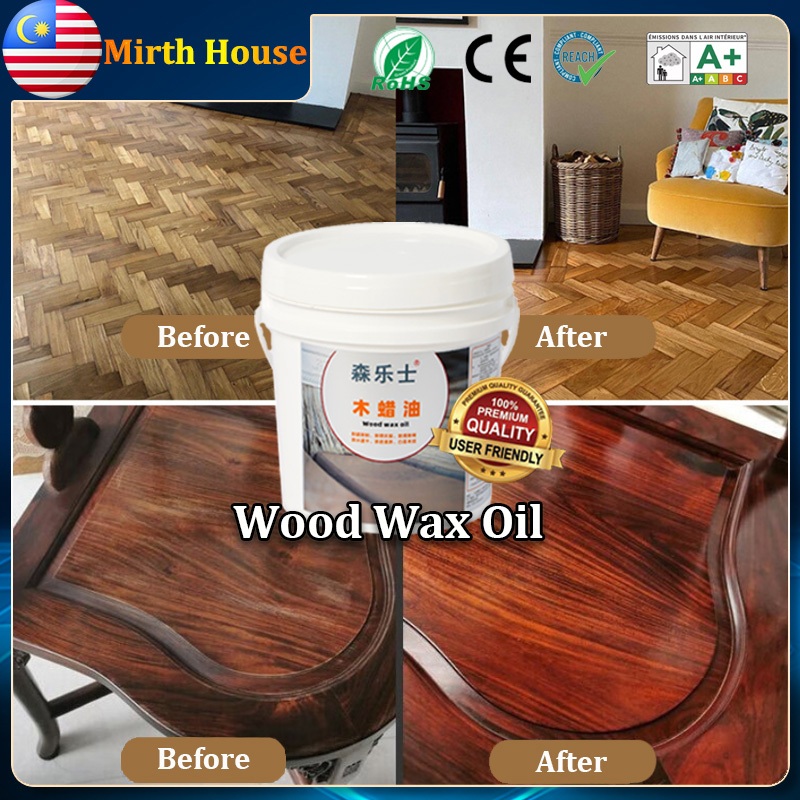 Wood Wax Oil Hard Wax Wood Timber Hard Wax 1kg/1L Wood Finishing Clear ...