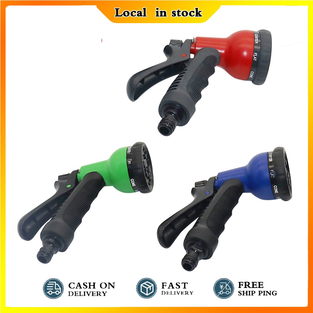 Nozzle Water Spray Seven 7 Gears Multifunction Adjustable Gardening ...