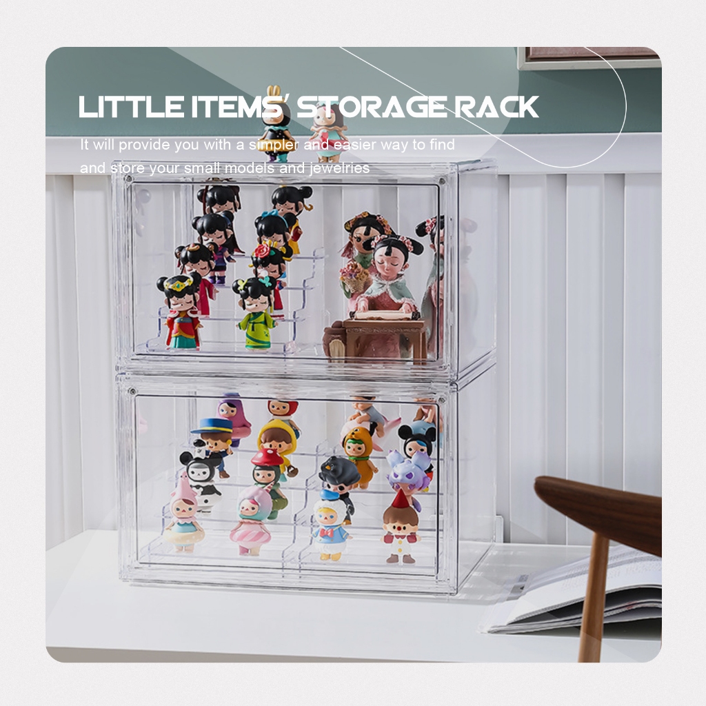[READY STOCK] Jewelry Organizer Stand Action Figures Ladder Display ...