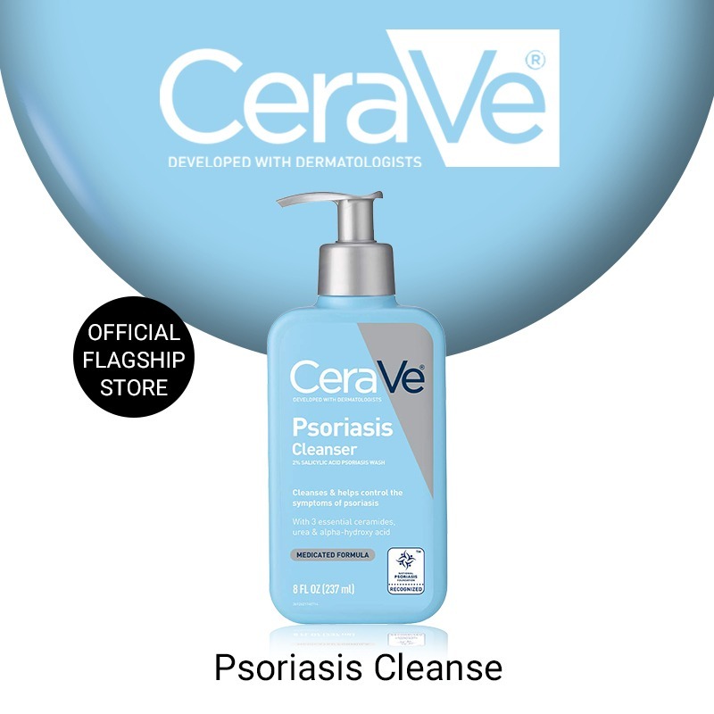 CeraV-e Psoriasis Cleanser Eczema Psoriasis Treatment Anti Itch ...