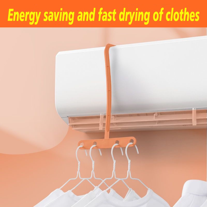 Air Conditioning Drying Rack, Portable Travel Clothes Drying Tool, No ...