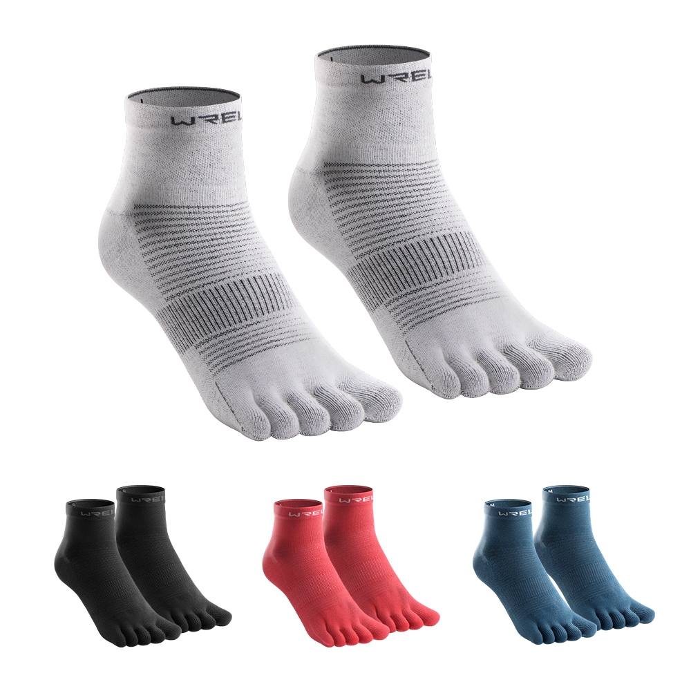 WRELS Sports Toe Socks Breathable Wear-Resistant Quick-drying Running ...