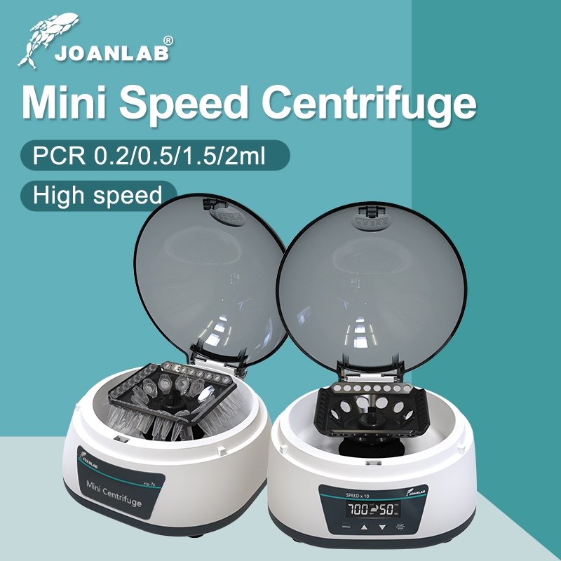JOANLAB Pcr Centrifuge Machine Digital High-Speed Plasma Centrifuge Laboratory Microcentrifuge ...