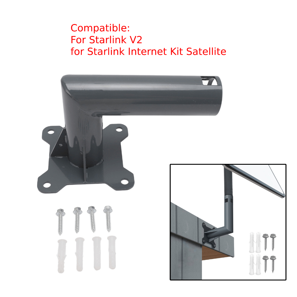 [CAK] Satellite Internet Pole Mount Windproof Weather Resistant Roof ...