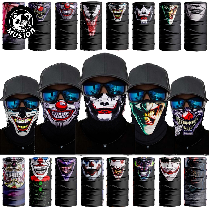 Musion 3D Printed Skull Fashion Buff Bandana Face Mask | Shopee Malaysia