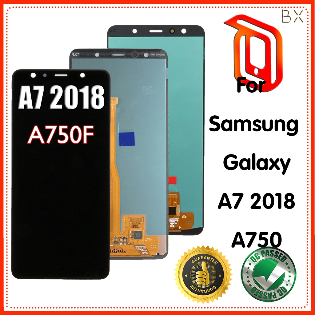 6.0'' OLED For Samsung Galaxy A7 2018 A750 A750F LCD Display Touch Screen Digitizer Assembly For ...