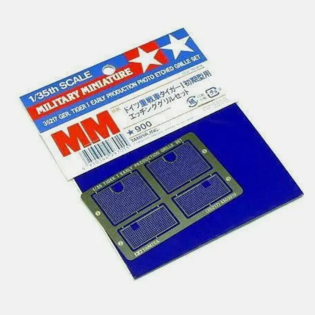 Tamiya 35217 1/35 Tiger I Early Photo-Etched Grille Set | Shopee Malaysia