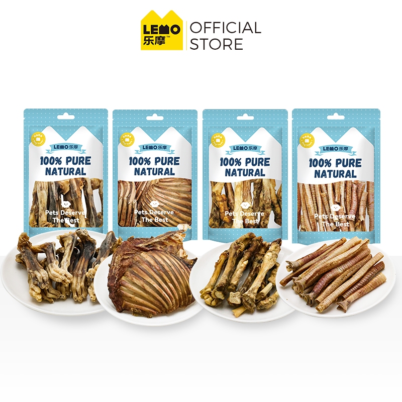 LEMO dog snacks with rabbit paws, rabbit paws, lamb chops, goose food ...