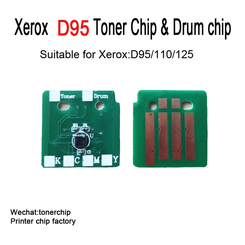 Applicable to Xerox D110 powder box chip D125 toner cartridge chip ...