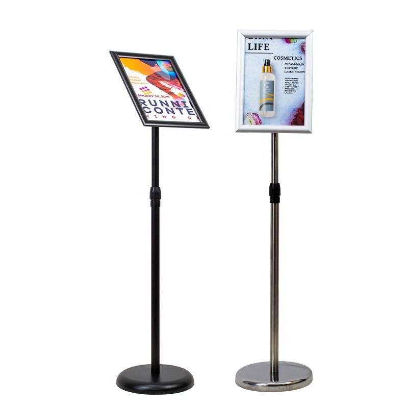 a4 a3 a2 poster display stand black outdoor water injection base poster ...