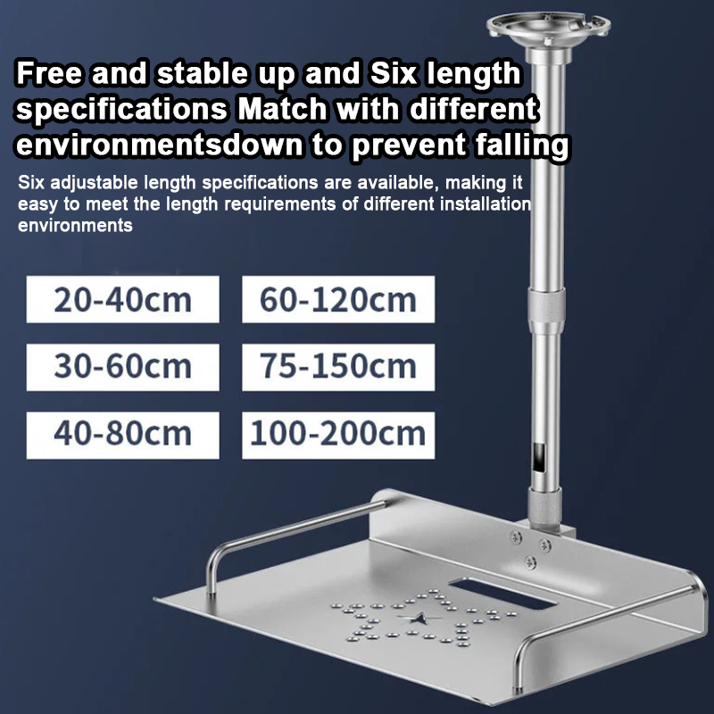 Projector hanger ceiling hanging bracket tray projector without hole ...