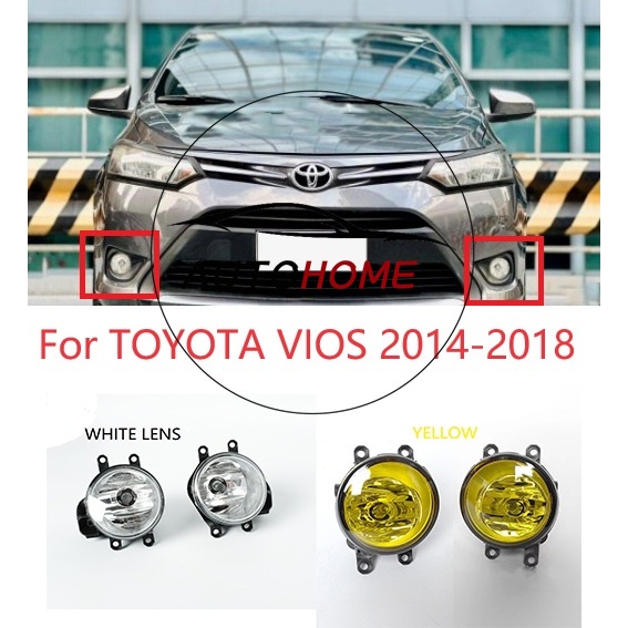 orignal quality fog lamp fog light for TOYOTA VIOS gen 3 2013 2014 2015 ...