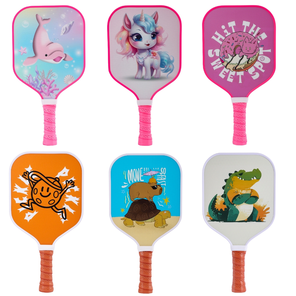 Kids Pickleball Paddle Little Mermaid/Astronaut Galaxy Pickleball ...