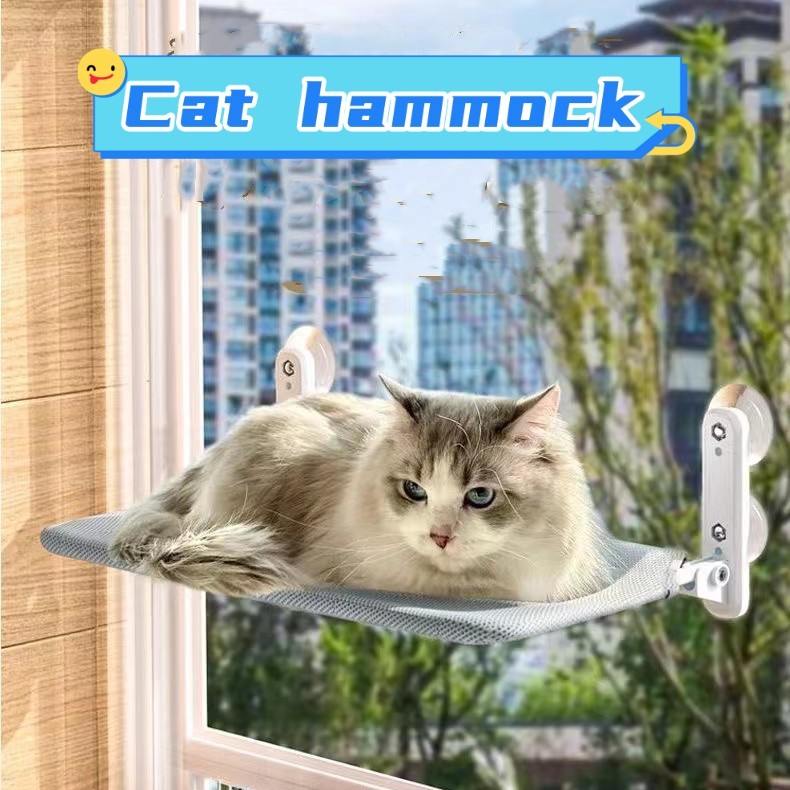 Pet nest cat hammock window sill glass hanging foldable cat nest ...