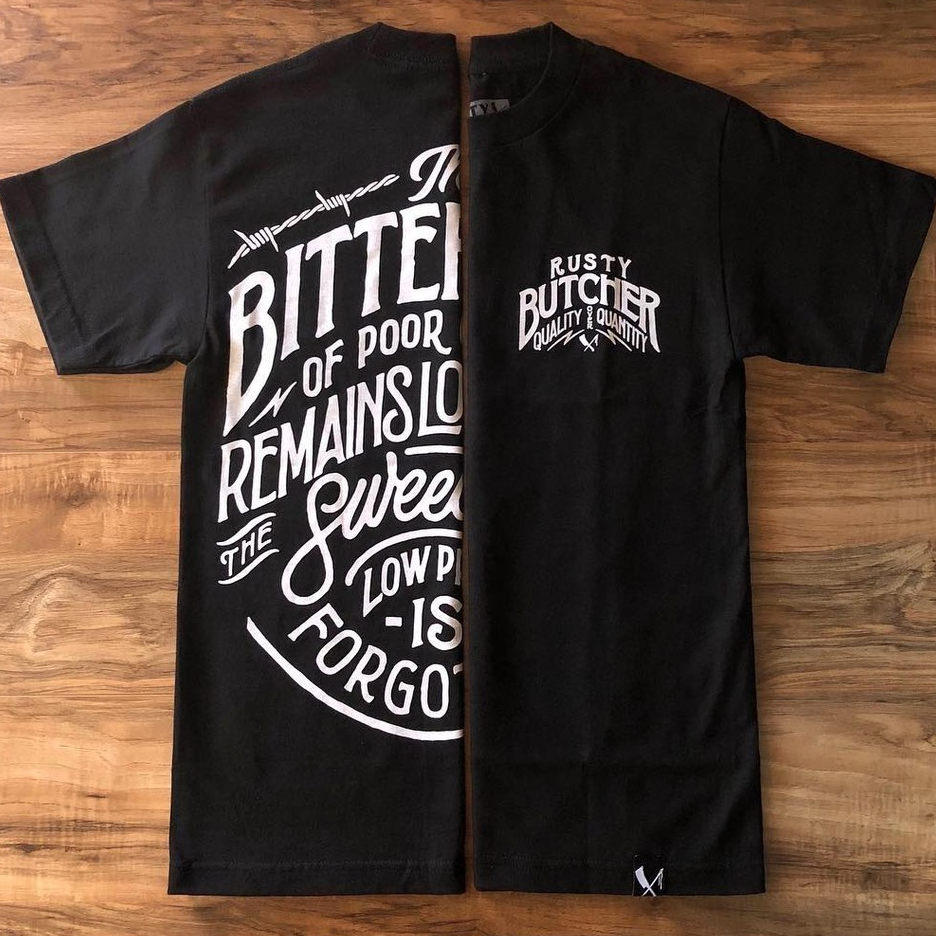 Harley T-Shirt Rusty Butcher Motorcycle Riding ds Modified Style Short ...