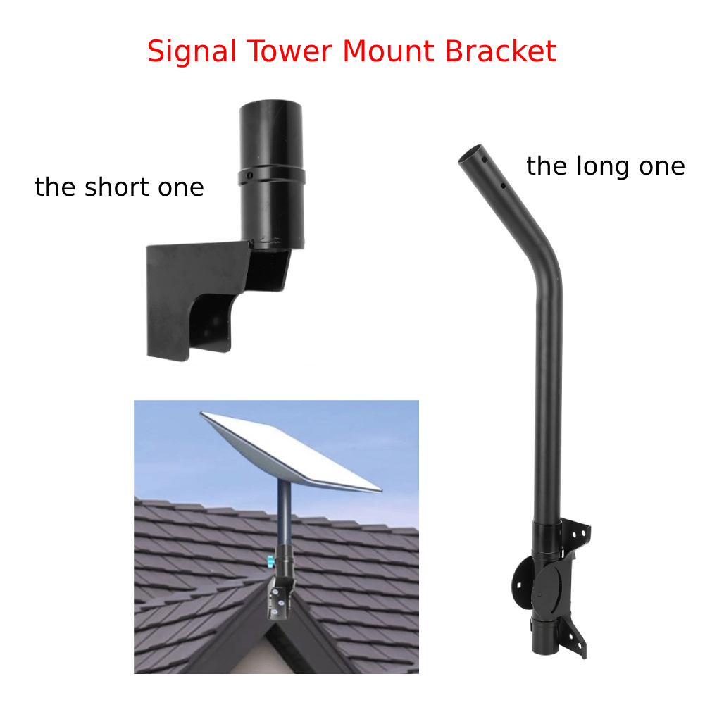 [EPAY] Aluminum Alloy Signal Tower Bracket For Starlink Heavy Duty ...