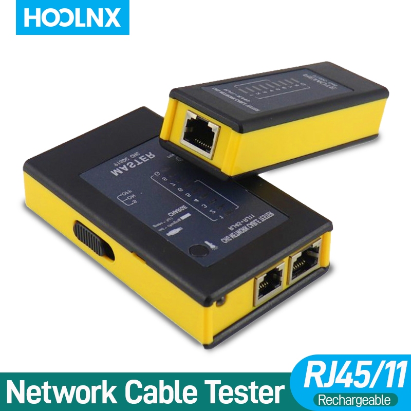HOOLNX Network Cable Tester RJ45 Tester Tool For RJ45 LAN Ethernet ...