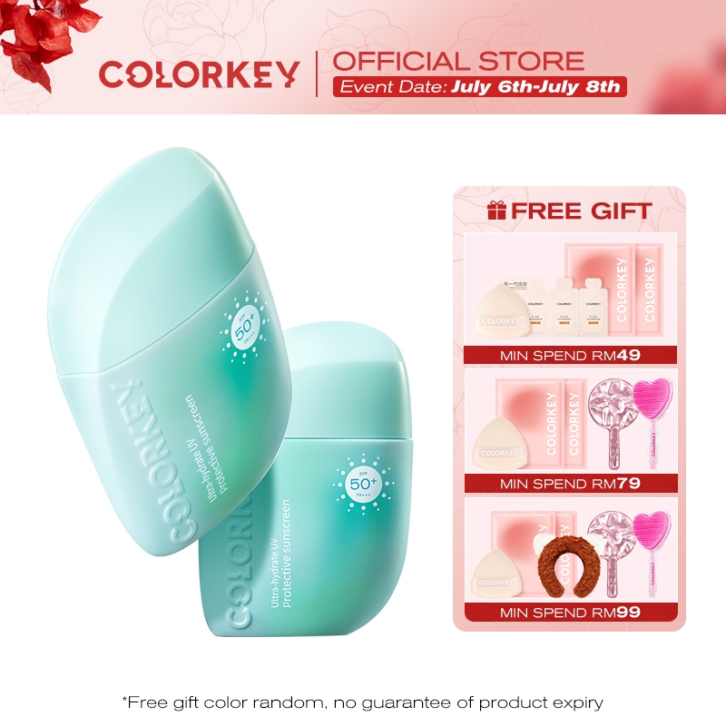 Colorkey Translucent Sunscreen Lotion Waterproof Non-sticky Long ...