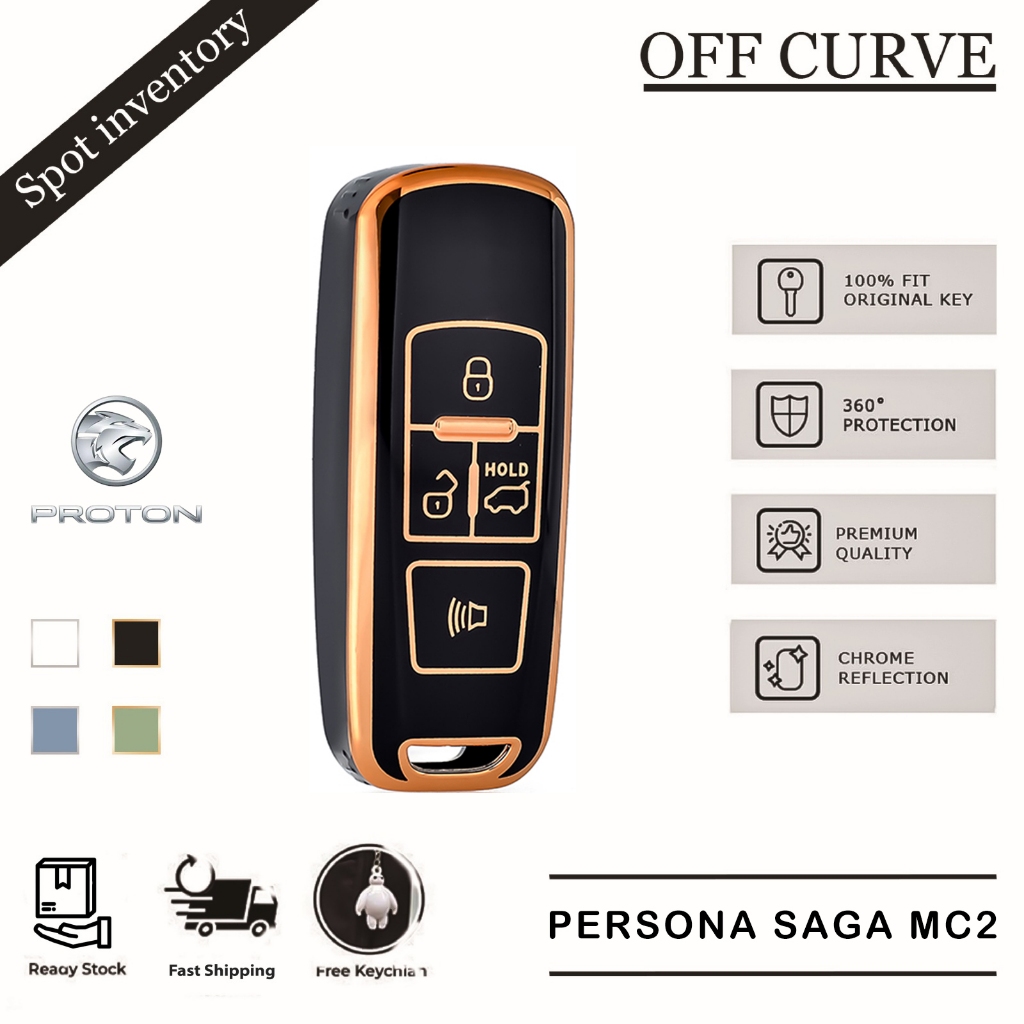 Proton Saga 2022 Mc2 PREMIUM S Persona Iriz Car Key Cover Keyless ...