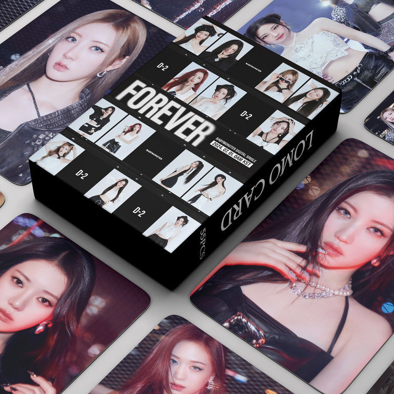 55 pcs BABYMONSTER Photocards FOREVER Cards AHYEON kpop LOMO | Shopee ...