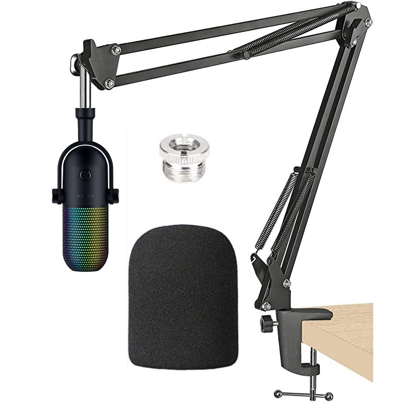 Razer Seiren V3 Chroma Boom Arm with Pop Filter - Mic Stand with Foam ...