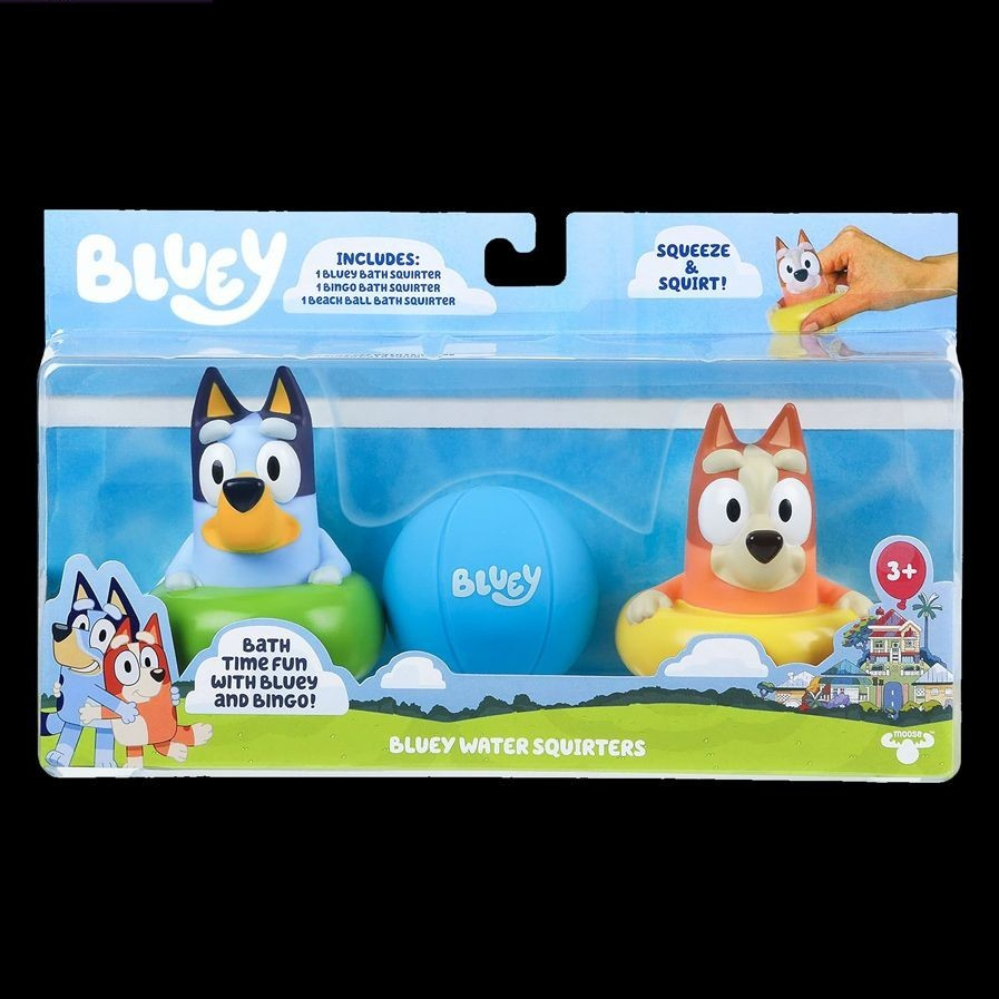 Bluey Bluey Bluey Bingo Bathing Water Toy Set, Can Spray Water | Shopee ...